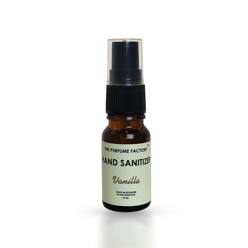 HAND SPRAY SANITIZER VANILLA 10ML - The Perfume Factory™