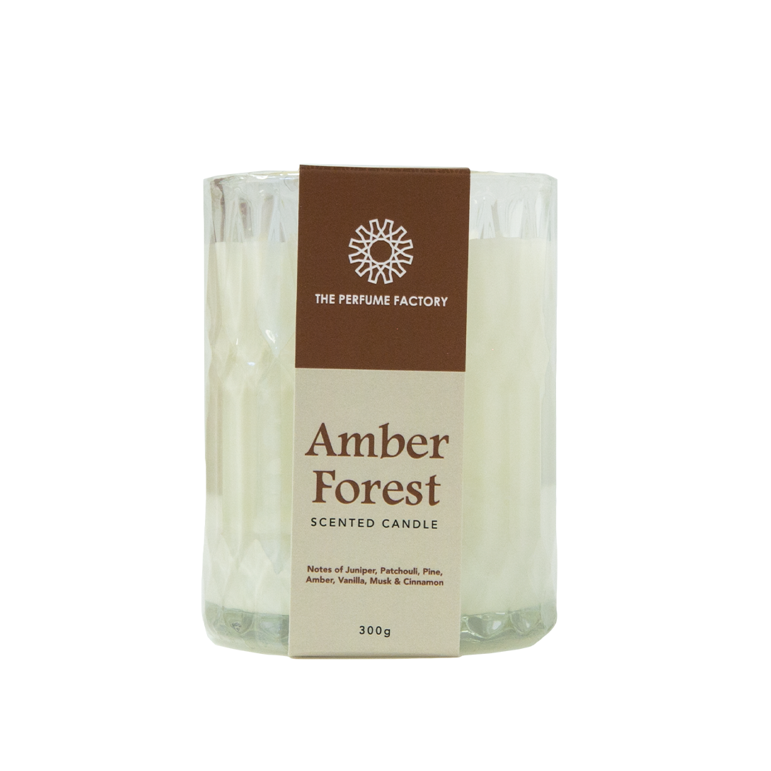 Candle - Amber Forest 300g - The Perfume Factory™